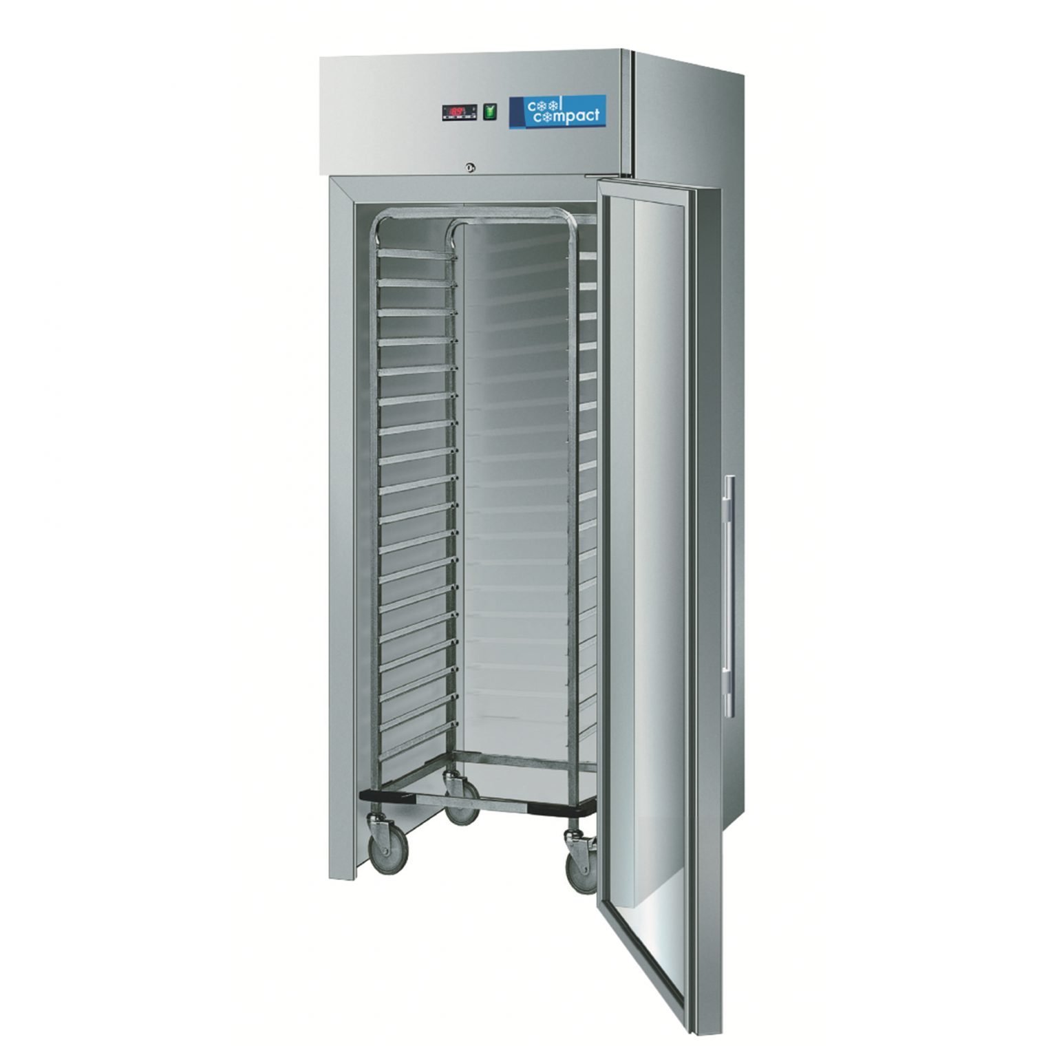Series 700 | GN2/1 Roll-In Heating Cabinet with glass door - Cool Compact